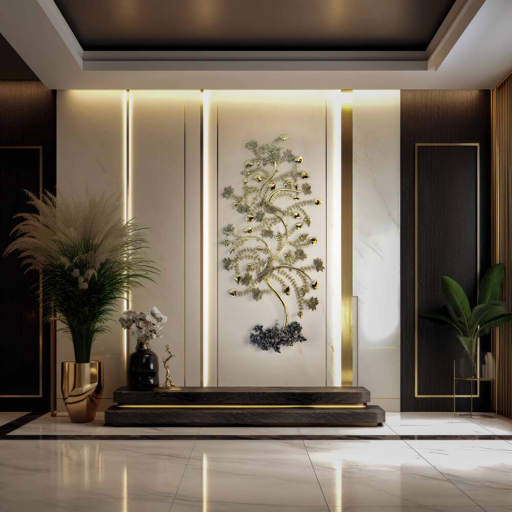 Sacred Kalpavriksha | Brass and Stone Beauty | Takshni